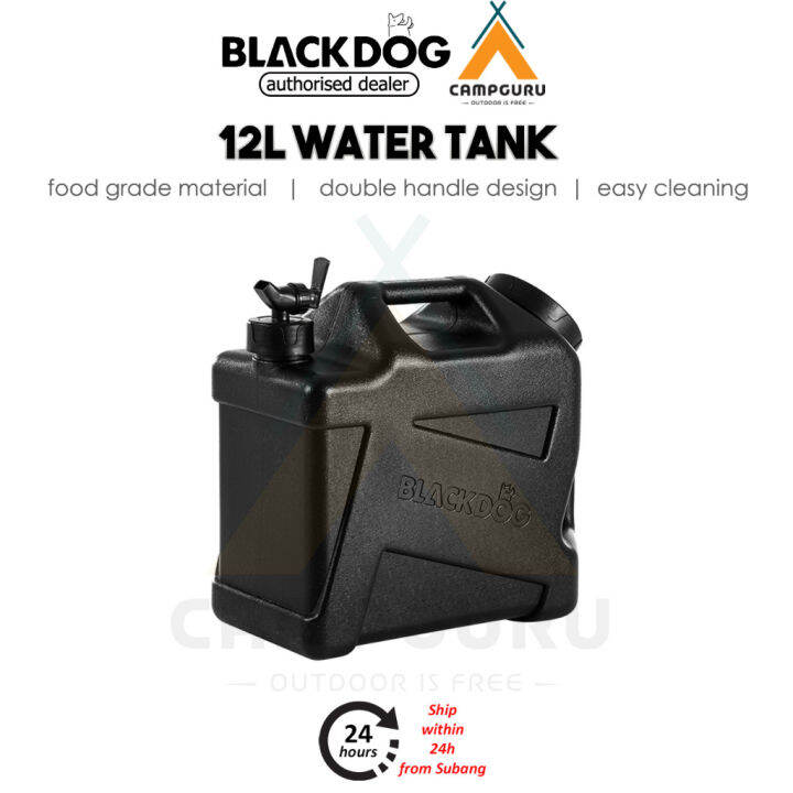 Blackdog 12L Double Handle Water Tank Food Grade Faucet Camping Outdoor ...