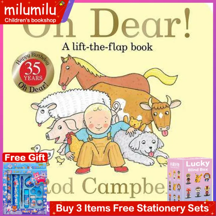 Original Children Popular Books Oh Dear! 35th Anniversary Edition Board ...