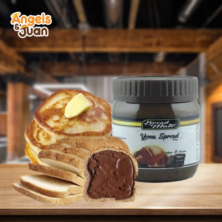 Breadmate Yema Spread Cookies and Cream 340g | Lazada PH