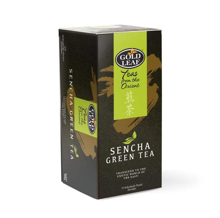 Gold Leaf Oriental Blends: Sencha Green Tea 25 Teabags | Lazada PH