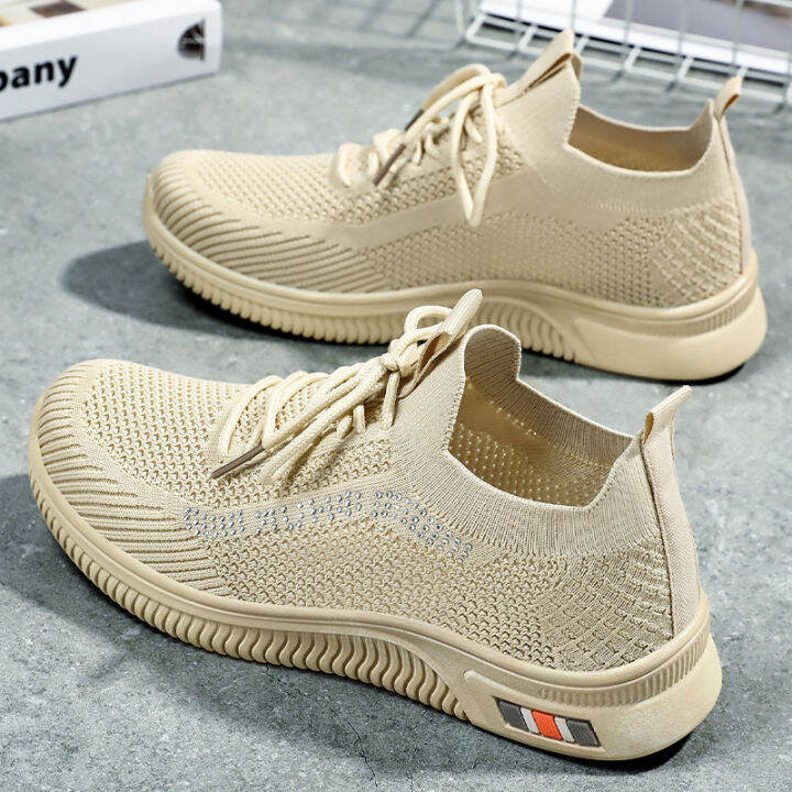 Pretty Annie รองเท้า รองเท้าผ้าใบผญ ด้านล่างนุ่ม กันลื่น ระบายอากาศ ตรง ...