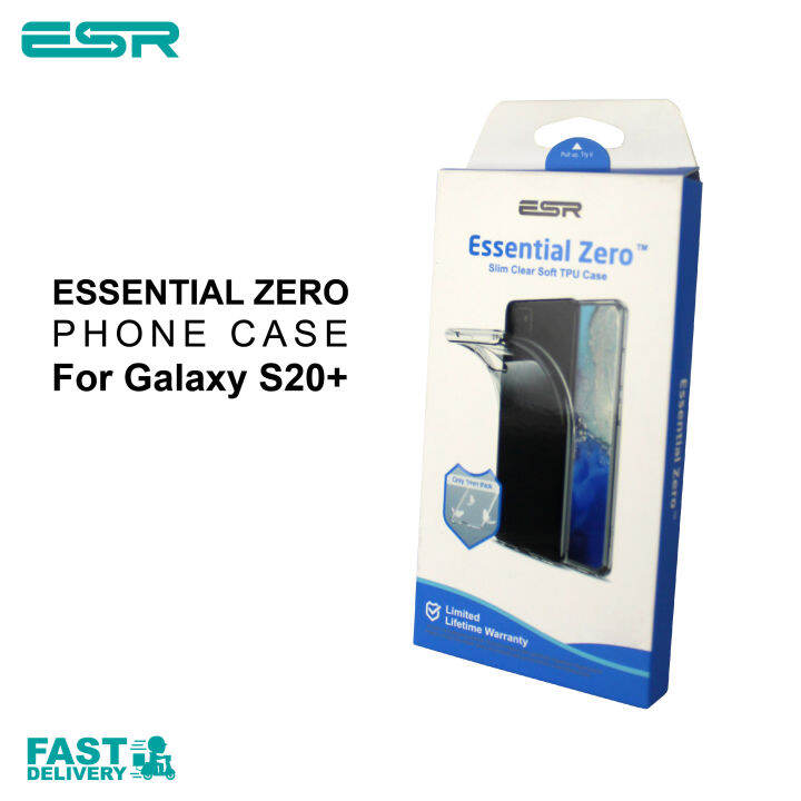 ESR - Essential Zero Case for Galaxy S20 Ultra / Essential-S20U-Clear ...