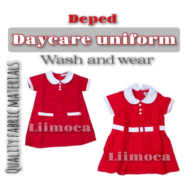 Factory direct sales DEPED DAYCARE UNIFORM BARANGAY DAY CARE UNIFORM ...