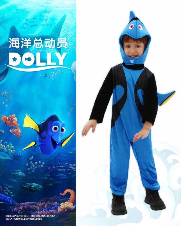 Children's New Finding Nemo Dory Dolly Cartoon Cute Fashion Halloween ...