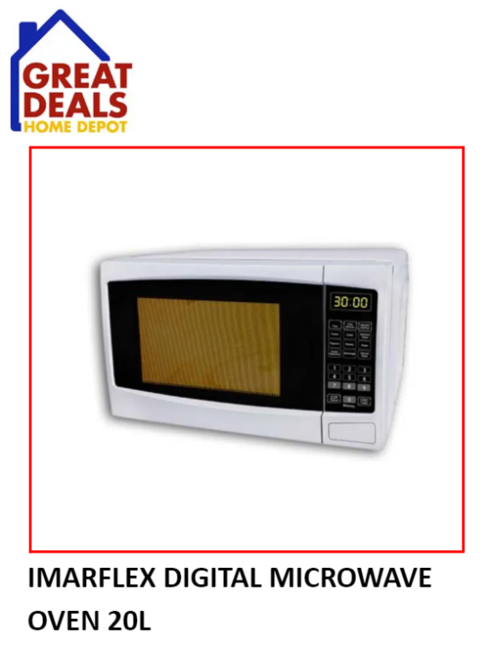 GREAT DEALS IMARFLEX DIGITAL MICROWAVE OVEN | Lazada PH