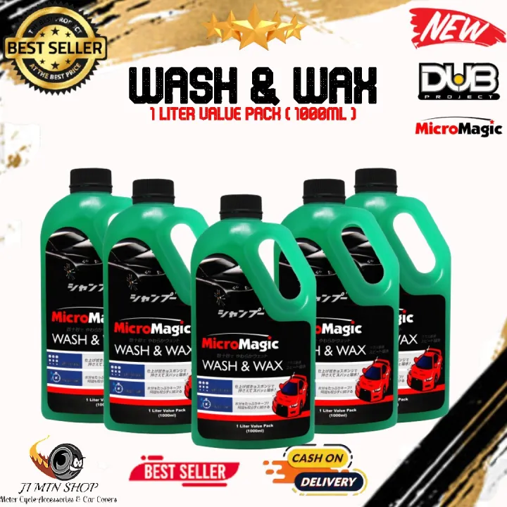 Micromagic Wash And Wax 1 Liter (Green) | On Hand - COD | Lazada PH