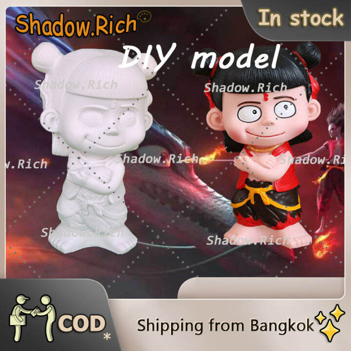 Anime character coloring patterns Plaster doll color no crack fall big ...