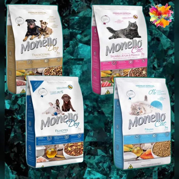 [] MONELLO PUPPY DOG Small Breed KITTEN and CAT 1kg | Lazada PH