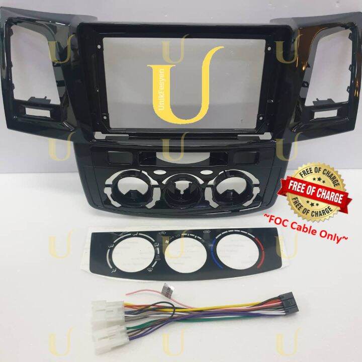Toyota Hilux/Vigo (OLD) 2005-2010 Android 9" Casing F.O.C. Cable | Lazada