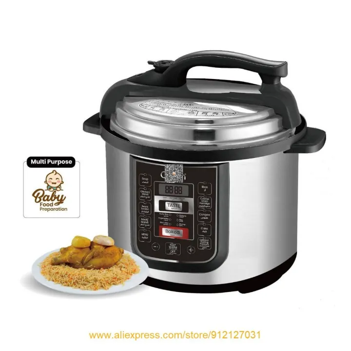 ☃♀ 6L Middle East Brand Multi Use Intelligent Electric Pressure Cooker ...