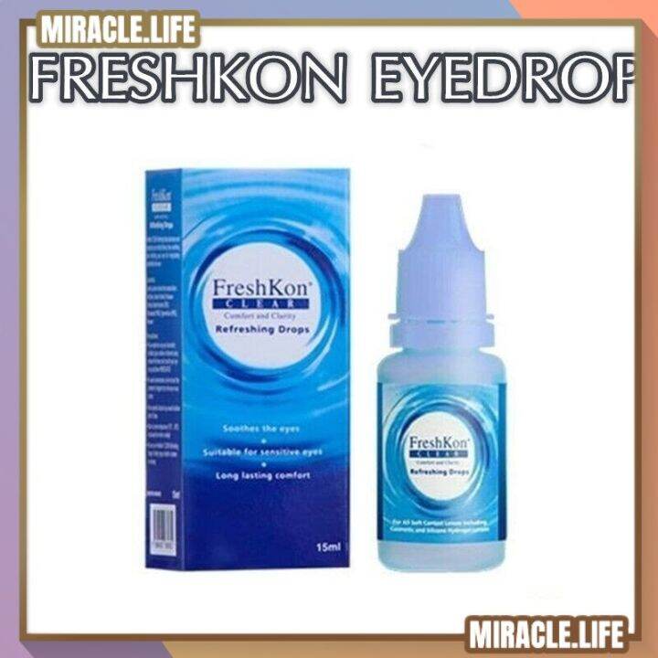 Eye Drops FreshKon CLEAR Refreshing Drops Eyedrop15ml | Lazada