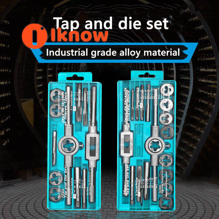 I know Tap round die set, hand tap, wrench, wrench, metric thread ...