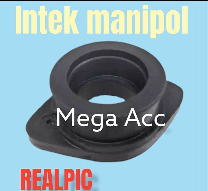 Karet Intake Intek Manipul Maniful Manifold Manipol pe 28 Insulator impor anti panas gl megapro ...