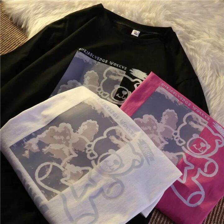 【Shibel dress】เสื้อยืด100คู่รักผ้าฝ้าย,เสื้อยืดลำลองสำหรับผู้ชายและ ...