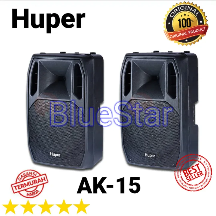 Speaker Aktif Huper Ak 15 Original Frequency Range Lazada Indonesia