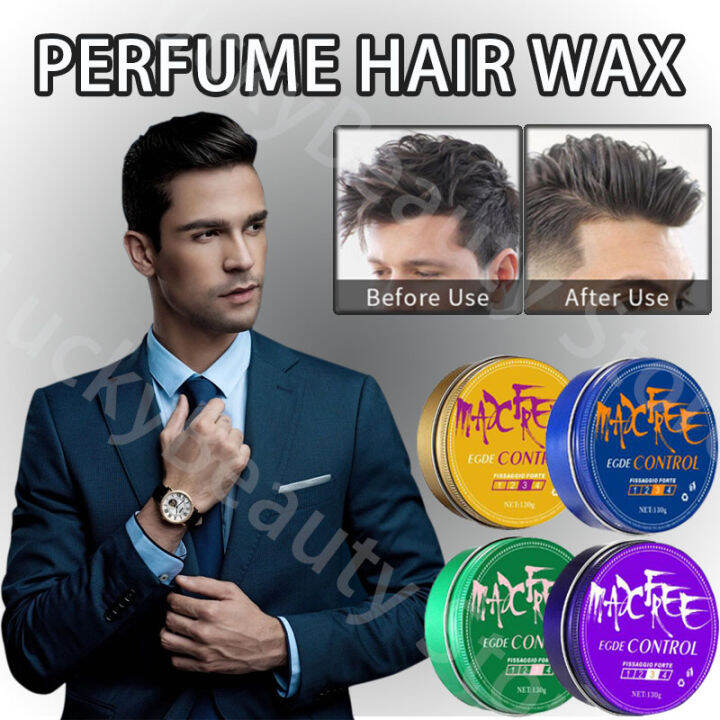 Perfume Hair Styling Wax for Men Long-lasting Fashion Styling ...