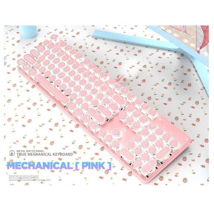 PC Premium Gaming Mechanical Keyboard With backlight USB 104 RGB Switch ...