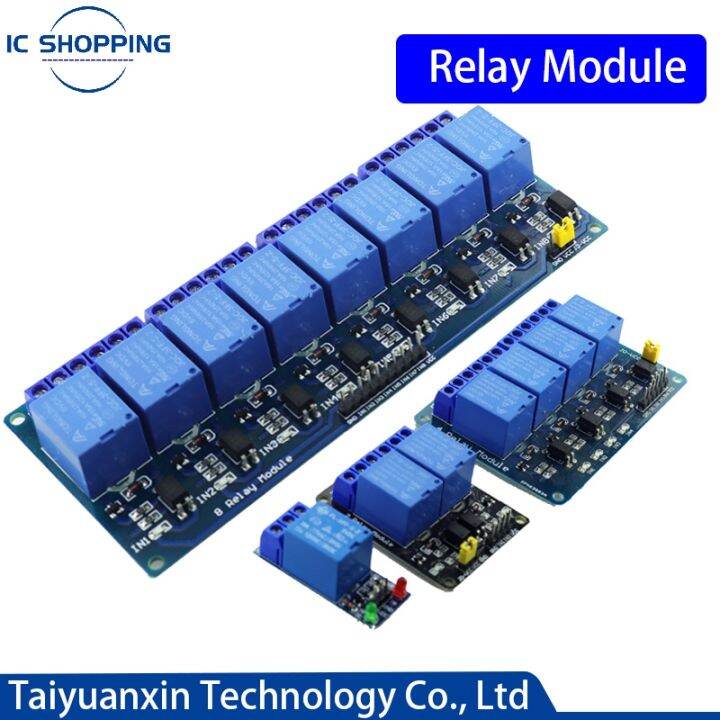 1PCS Relay Module Optocoupler Relay Arduino 5V 12V 24V Relay Output 1 2 4 6 8 Channel Relay ...