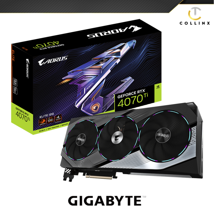 AORUS GeForce RTX™ 4070 Ti ELITE 12G Graphics Card | WATERFORCE Water ...