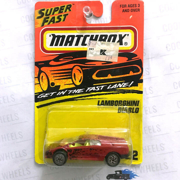 Matchbox 1996 Lamborghini Diablo - Red | Lazada