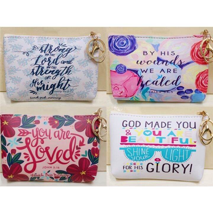 Bible Verse Coin Purse Wallet | Lazada PH