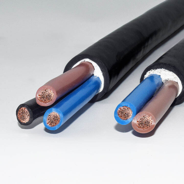 GB pure copper core flexible wire and cable 2-core 3-core 2.5 1.5 4 6 1 ...