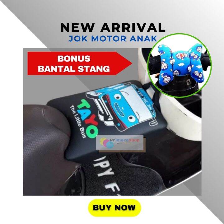 Jok Motor Anak Boncengan Motor Anak Gratis Bantal Stang | Lazada Indonesia