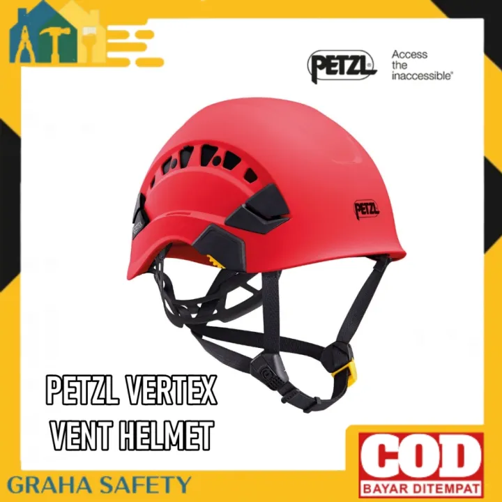 Helm Safety Panjat Petzl Vertex Vent Warna Merah | Lazada Indonesia