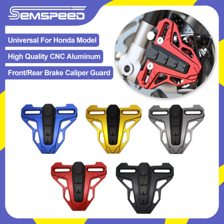 SEMSPEED Front/Rear Brake Disc Pump Cover Caliper Protection For Honda ...