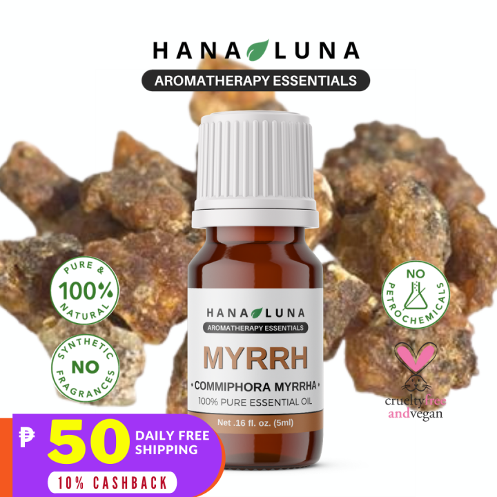 Myrrh Essential Oil, 100% Pure Therapeutic Grade, All Natural, Organic ...