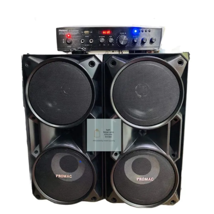 Promac Home Karaoke Speaker System HAS-6530BT with Bluetooth/USB input/FM Radio | Lazada PH