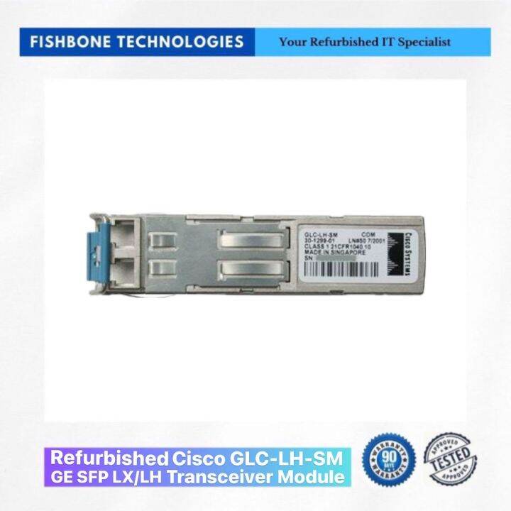 Refurbished Cisco GLC-LH-SM (GE SFP, LC Connector LX/LH Transceiver) Module | Lazada