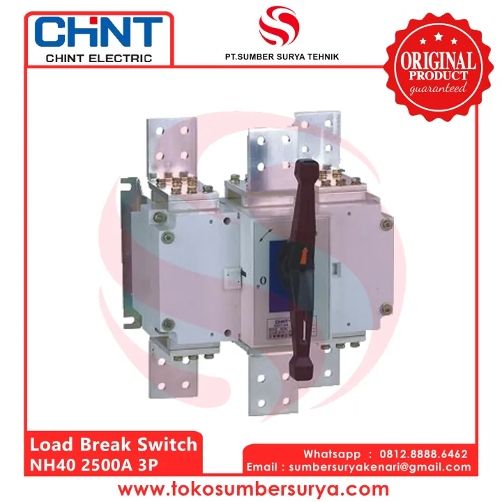 Load break switch (LBS) NH40 3P 2500A Merek chint | Lazada Indonesia