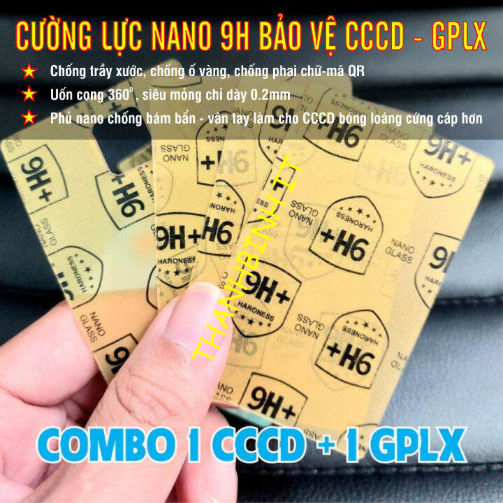 Miếng Dán Cường Lực Nano Bảo Vệ CCCD GPLX | Lazada.vn