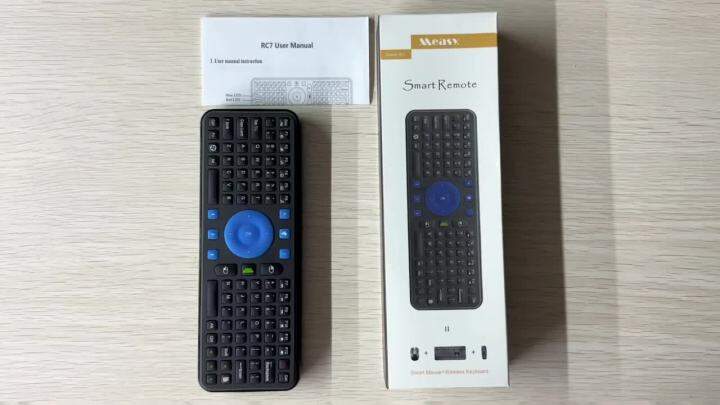 Gaming Ergonomic Air Mouse MEASY RC7 2.4GUSB คีย์บอร์ดไร้สายและ ...