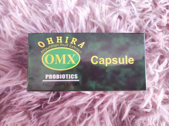 OMX probiotics capsule - 5 years or 3 years fermentation 60 Softgel ...