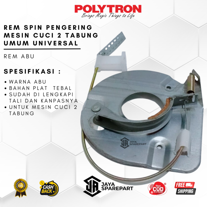 REM SPIN PENGERING MESIN CUCI POLYTRON - REM MOTOR DINAMO SPIN ...