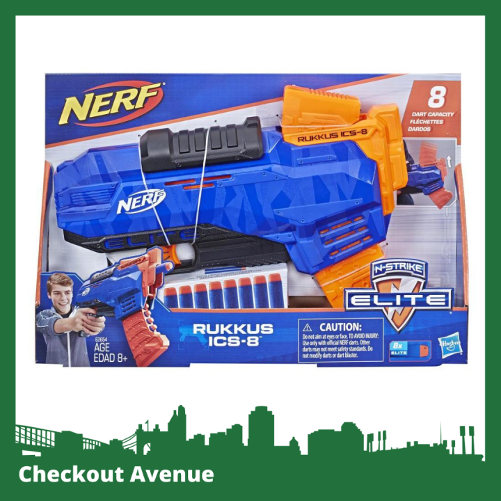 Nerf N-Strike Elite Rukkus ICS-8 | Lazada PH