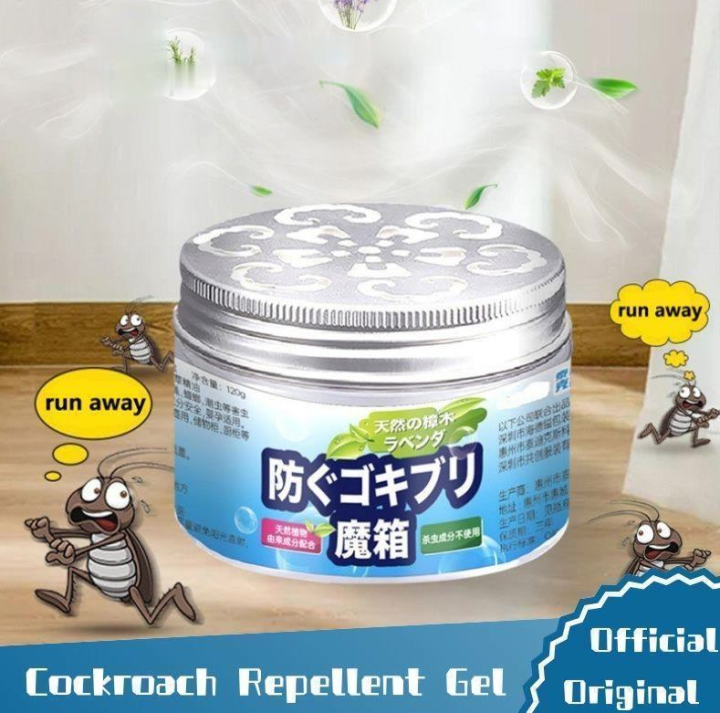 Original Authentic Effective Pest Control Cockroach Repellent Gel ...