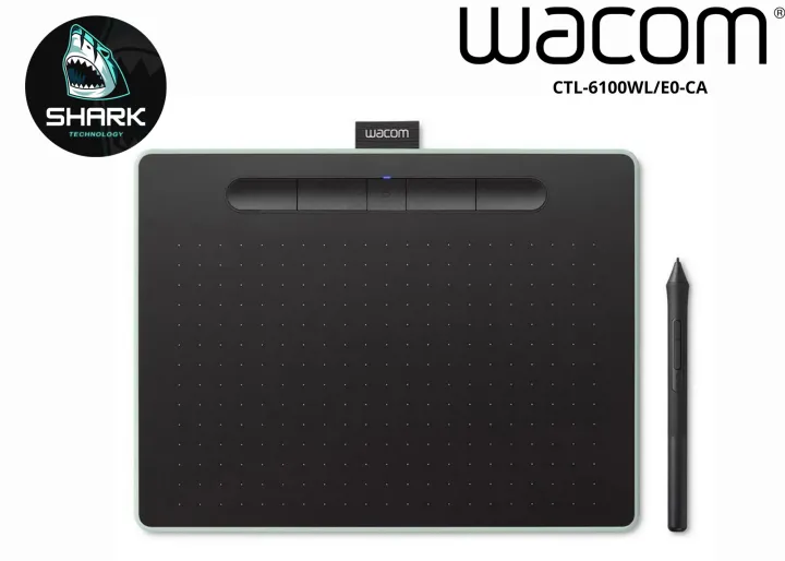 Wacom Stylus Ctl 6100wl E0 Cx Medium Bluetooth Pistachio Green Lazada