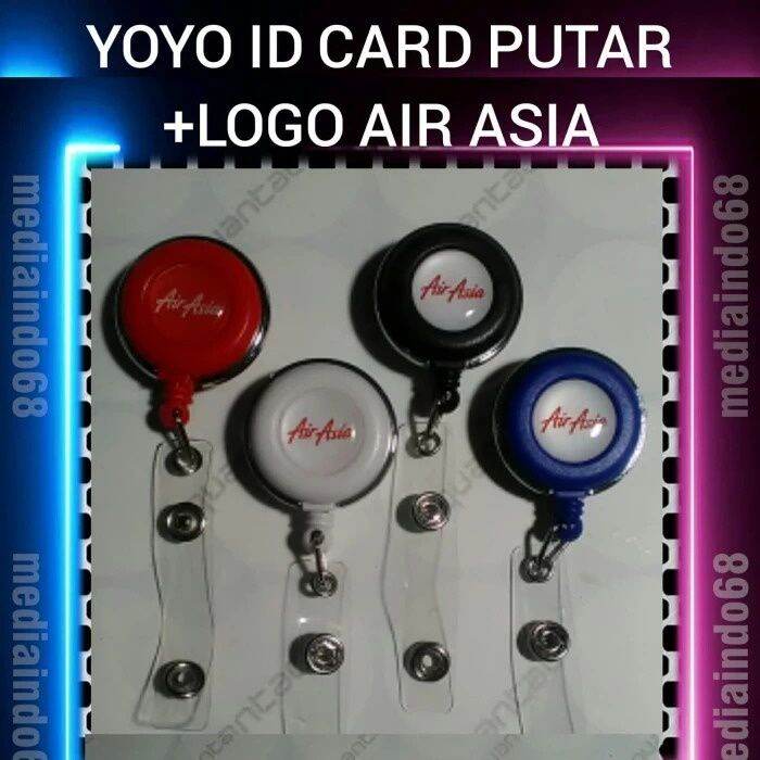 YOYO ID CARD PUTAR+LOGO AIRASIA | Lazada Indonesia