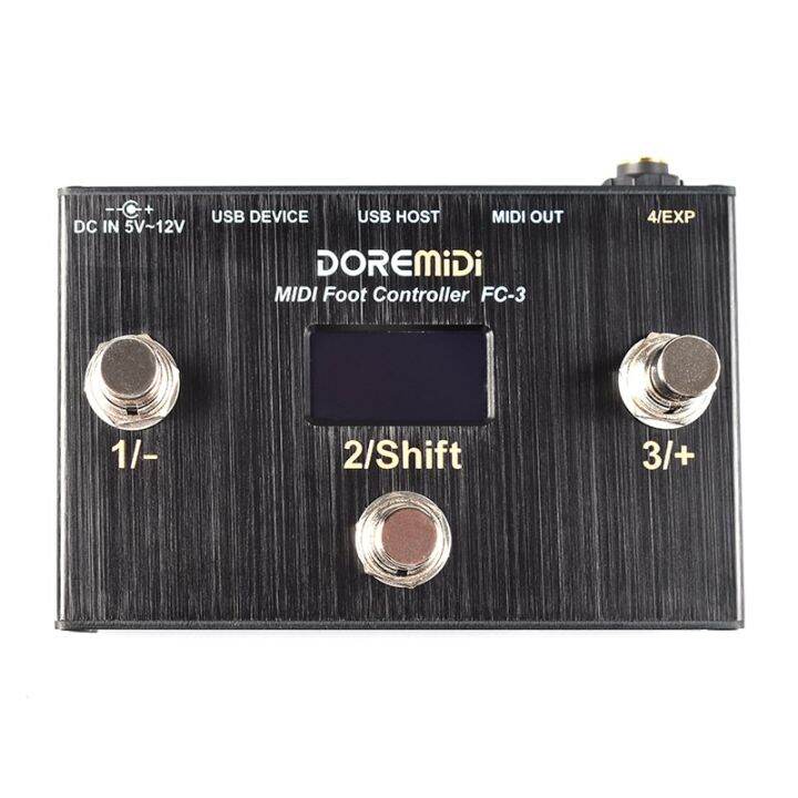 Doremidi MIDI Foot Controller (FC-3) MIDI Controller Designed That Can Be Used For Foot Control ...
