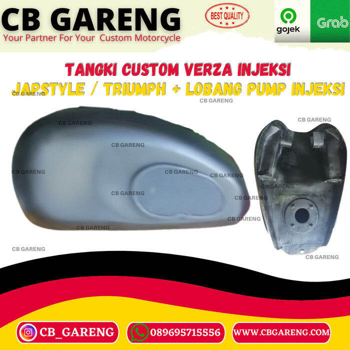 Tangki Custom Verza Injeksi / Tangki Japstyle Verza Injeksi | Lazada ...