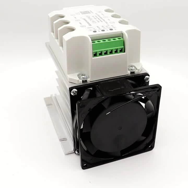Three Phase Ac Voltage Regulating Module With Heat Sink And Fan Power