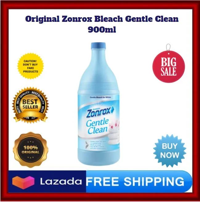Original Zonrox Bleach Gentle Clean 900ml | Lazada PH