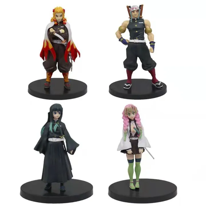 EAURA Agatsuma Children Kamado Nezuko Zenitsu Figure Tanjirou PVC Ghost ...