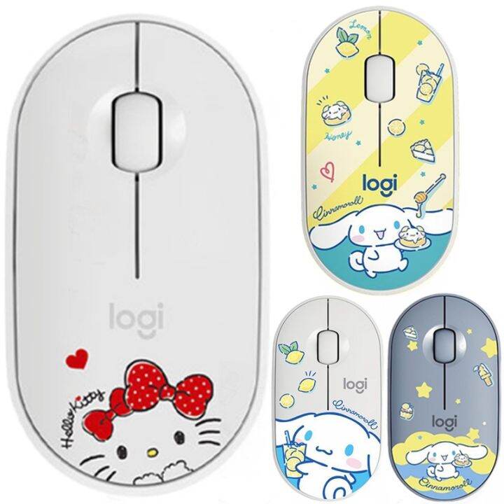 Sanrio Hello Kitty Cinnamoroll Logitech Wireless Bluetooth Mouse ...