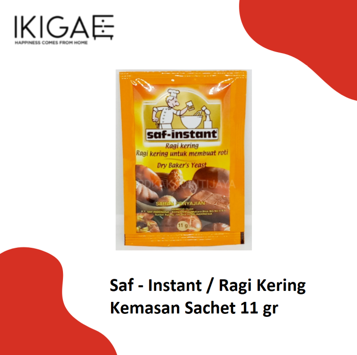 RAGI INSTANT / DRY YEAST SAF INSTANT / FERMIPAN | Lazada Indonesia