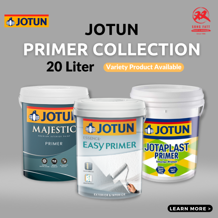 Jotun JOTAPLAST PRIMER/MAJESTIC PRIMER/ESSENCE EASY PRIMER (20L ...