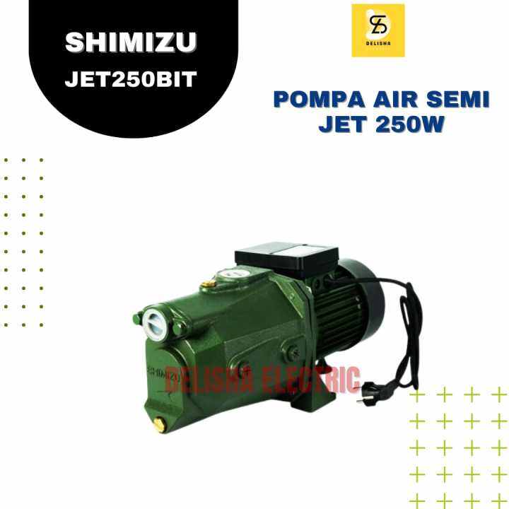 Pompa air semi jet pump pompa air listrik 250W pompa air hisap pompa ...